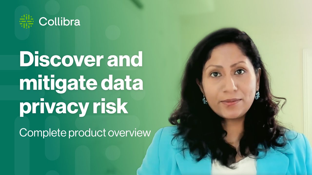 Collibra Data Privacy Product Explainer