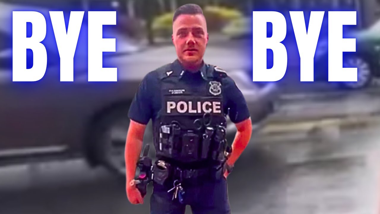 Informed Citizen Sends 4 Cops Packing In 60 Seconds