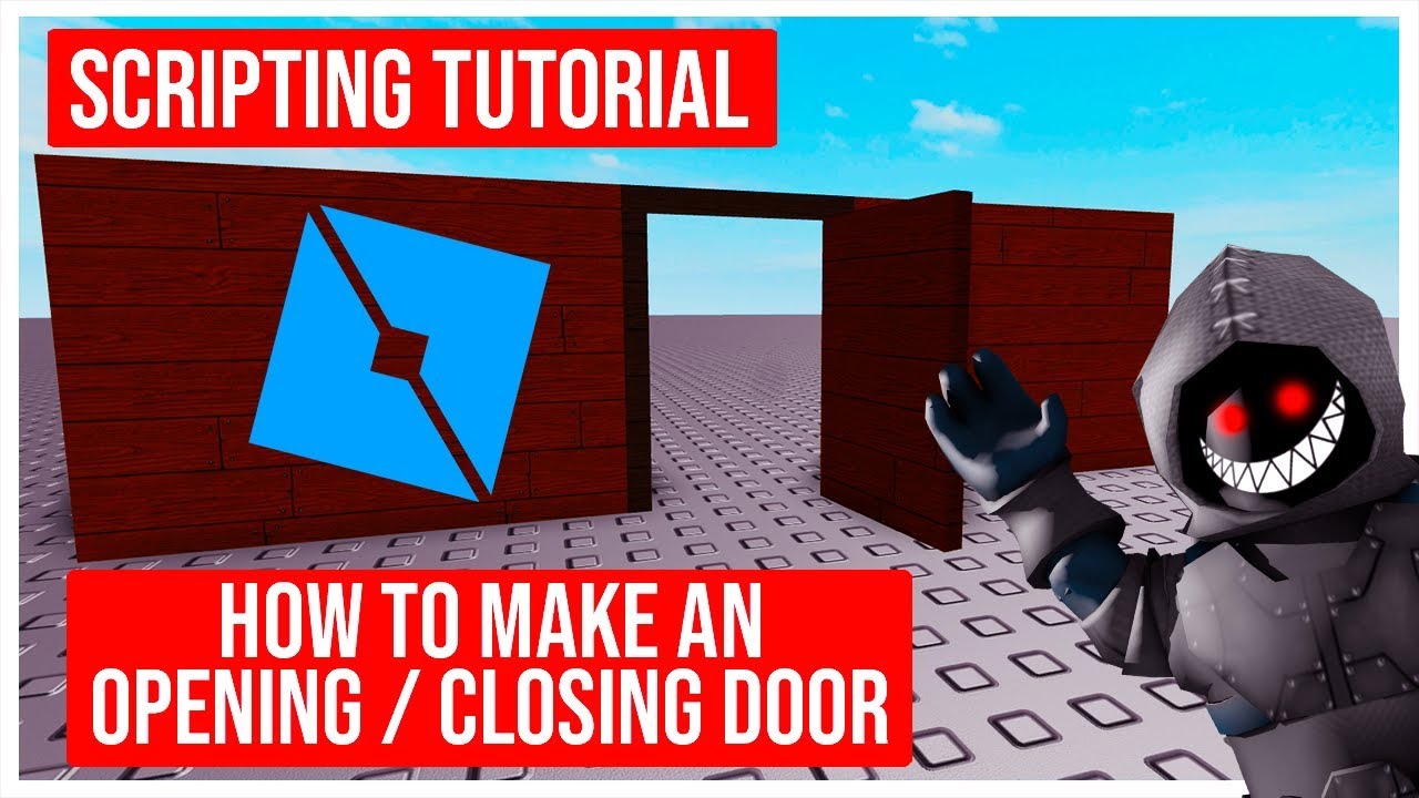Scripting Tutorial How to Script a Opening / Closing Door Roblox Studio