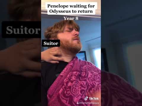 Penelope waits for Odysseus