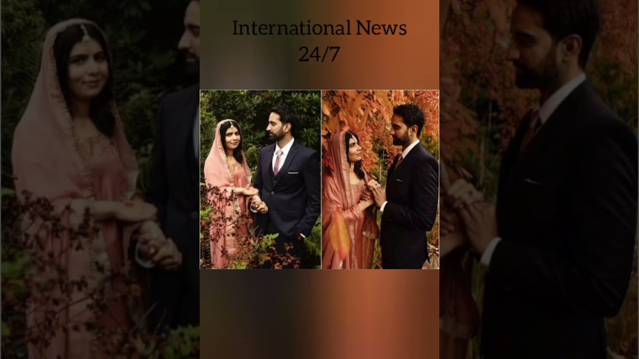 Who is Asser Malik, the husband of Nobel Peace Prize winner Malala Yousafzai?  #shorts