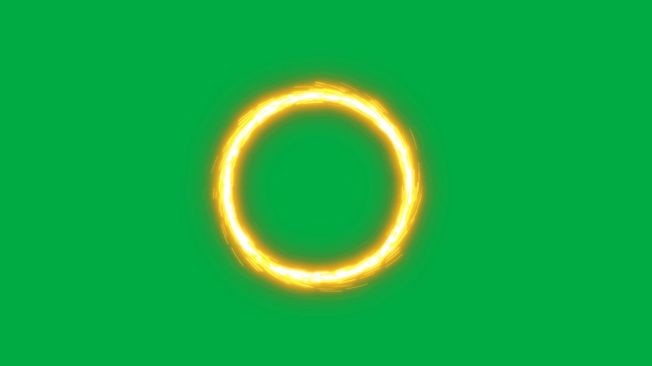 Flame Explosion Green Screen 11