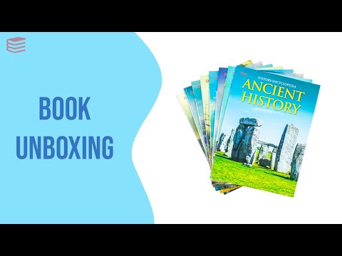 Encyclopedia Of History Collection 8 Book Set - Book Unboxing