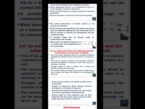 Conservation of resources class 10 chap 8/ what is conservation of resources?/why is it needed?