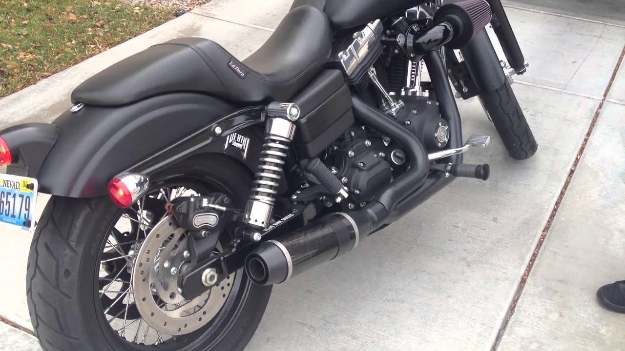 dyna with bob cat exhaust