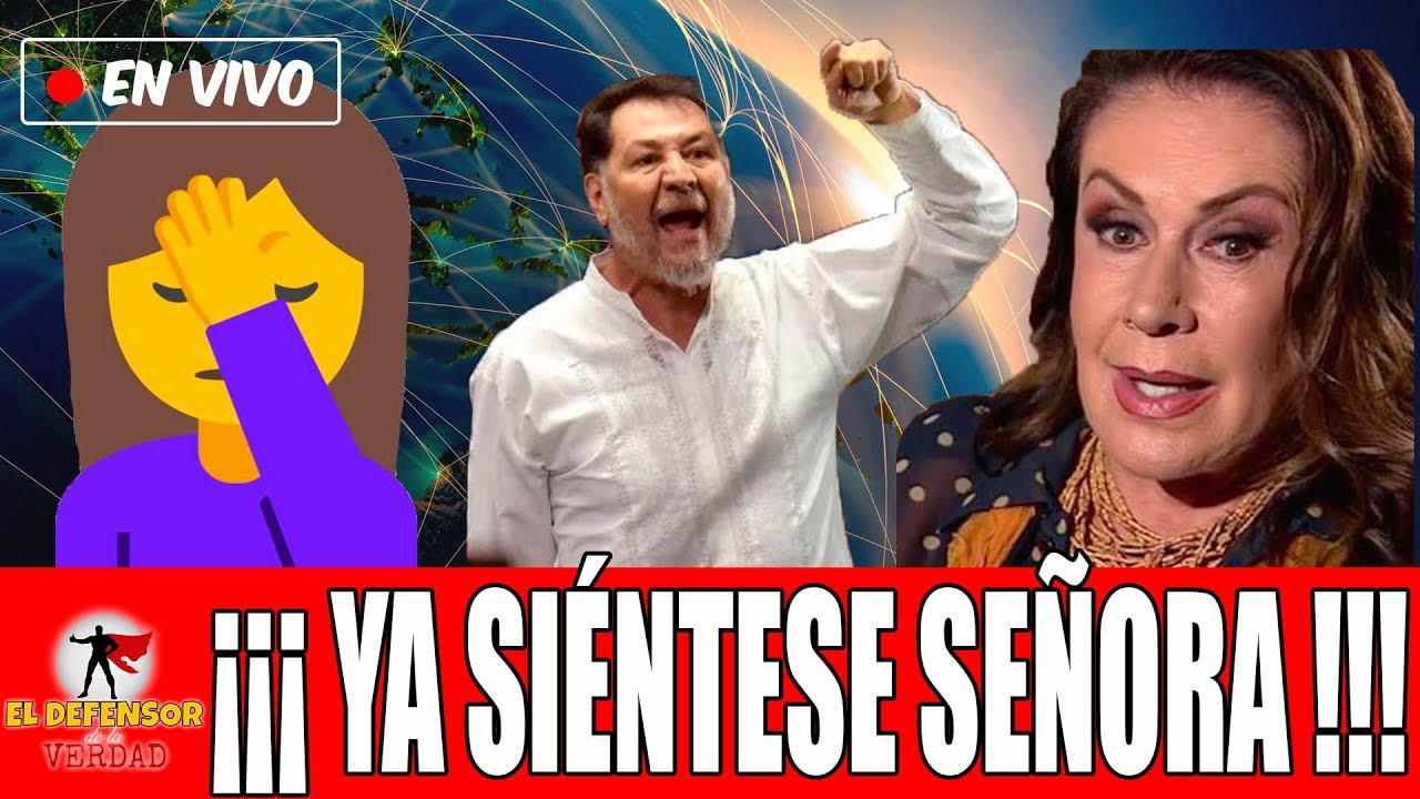 Laura Zapata Pierde La Cabeza y Llama Loco y Ratero a AMLO: Noroña La Ridiculiza yLa Pone EnSu Lugar
