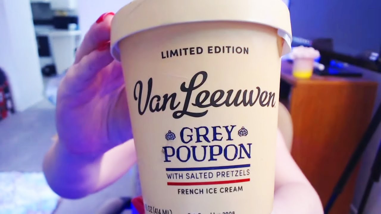 Let's Try Grey Poupon Ice Cream!