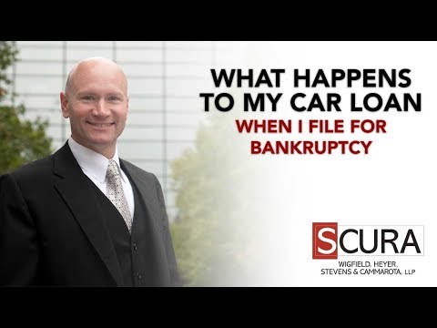 What Happens to My Car Loan When I File for Bankruptcy?