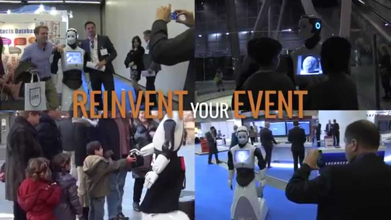Reinvent your Event with REEM, the humanoid robot