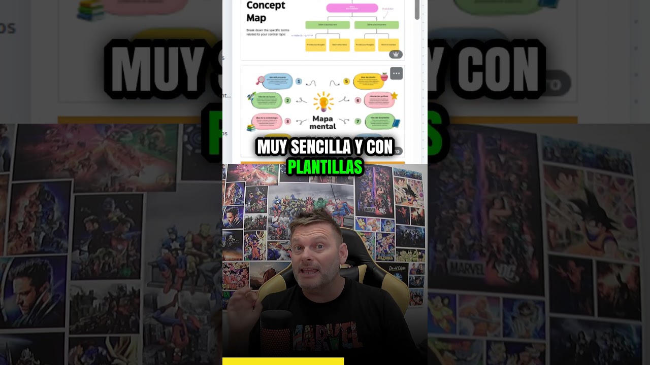 Crea mapas conceptuales increíbles en minutos con Canva