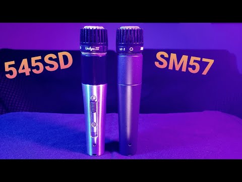 Shure UNIDYNE III 545SD Dual Impedance Unidirectional Microphone ...