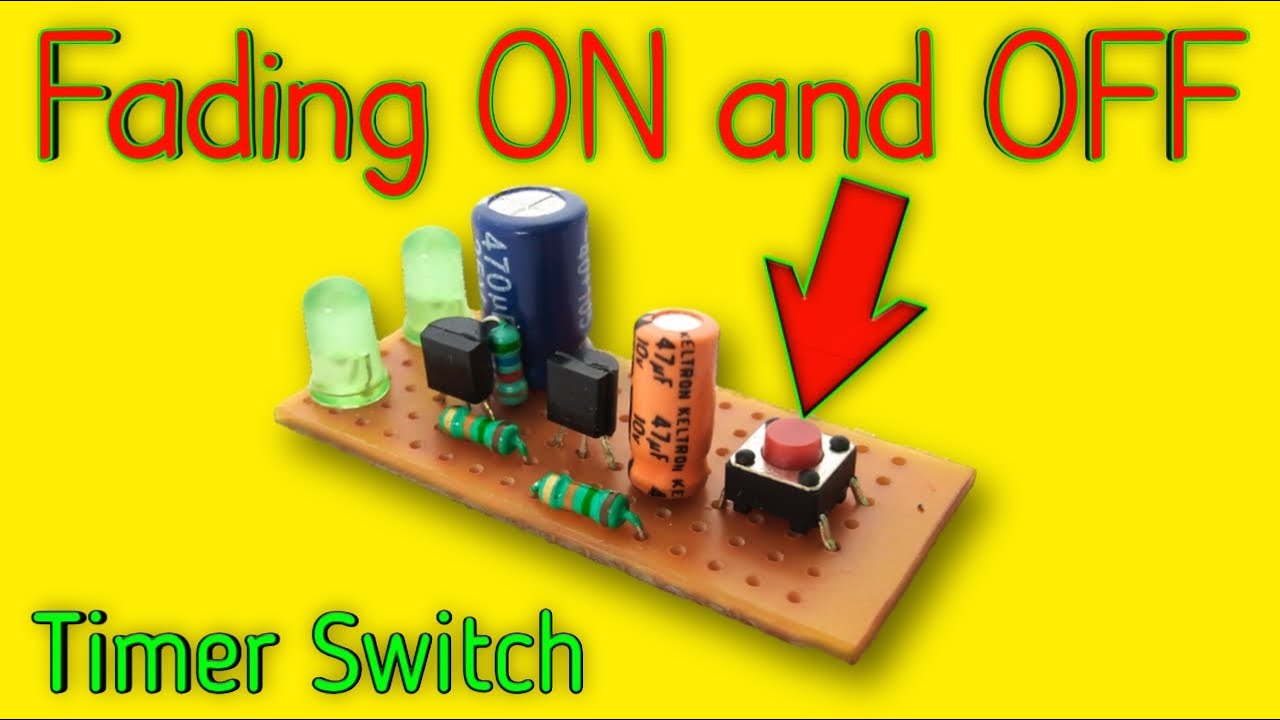 Fading ON and OFF Delay Circuit | by ES Tech Knowledge