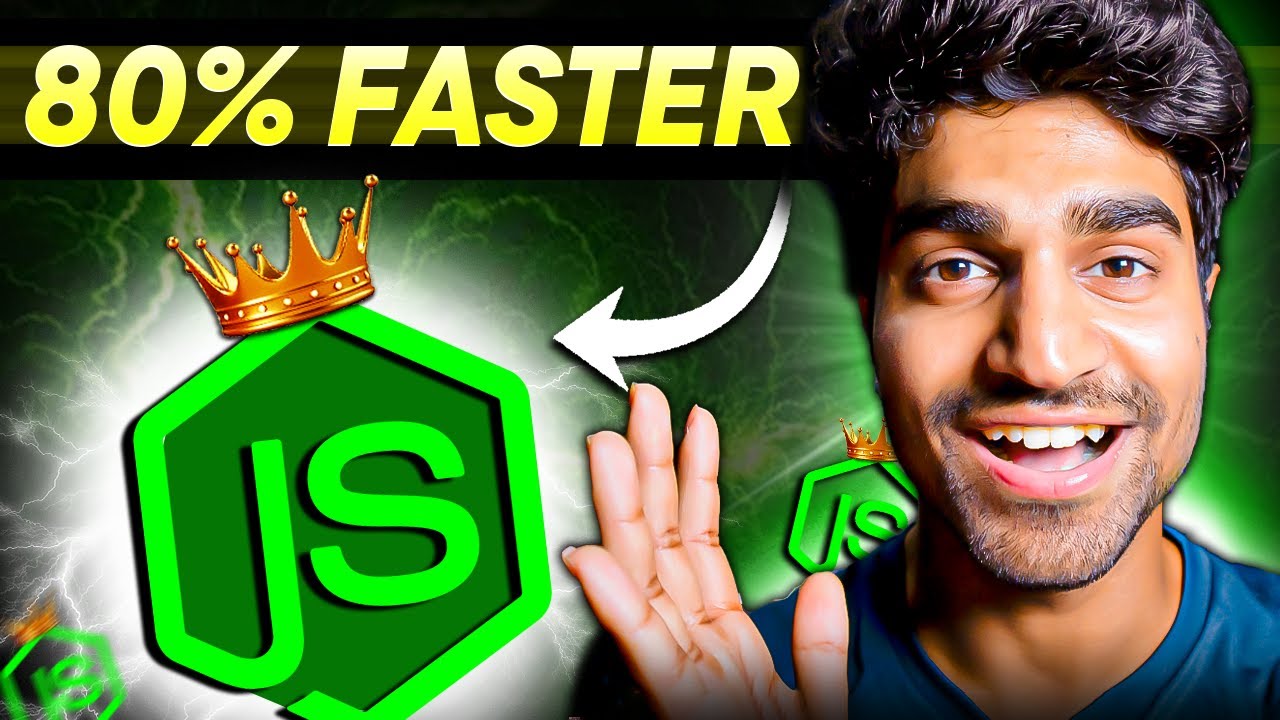 Make your Node.js API 80% FASTER