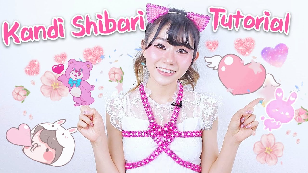 - Kandi Shibari  Heart Harness Tutorial - ♡
