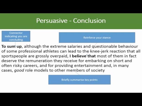 How to Write a Persuasive Conclusion