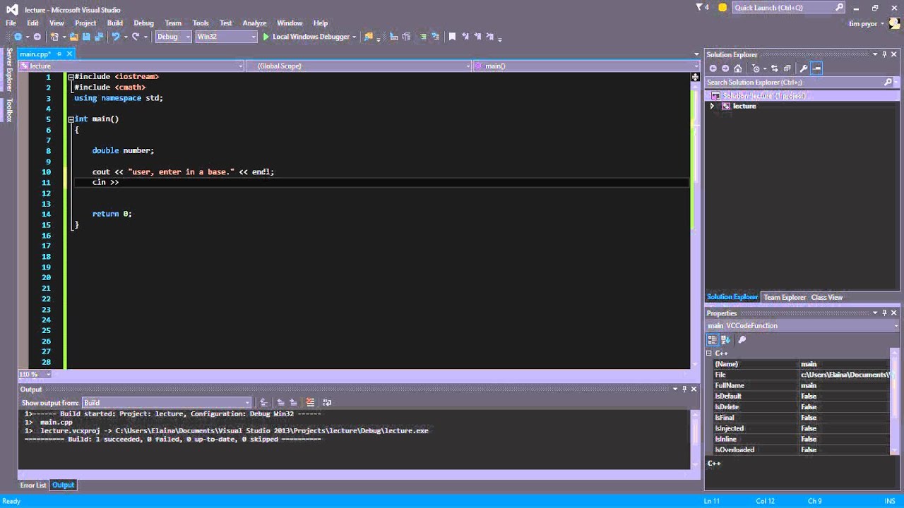 cmath library functions