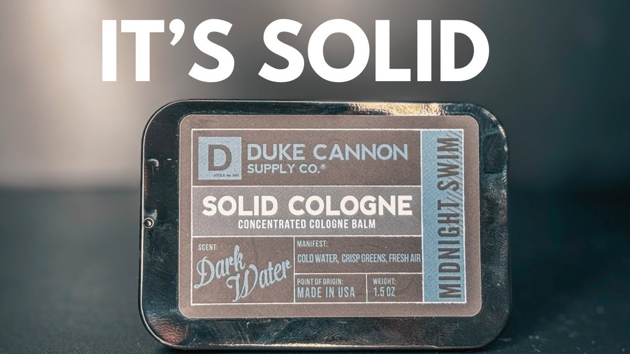 Duke Cannon Solid Cologne Review #dukecannon