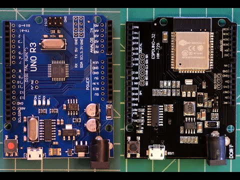 ePaper barometer. From 5V 8bit Arduino UNO R3 to 3.3V 32bit Espduino ESP32.