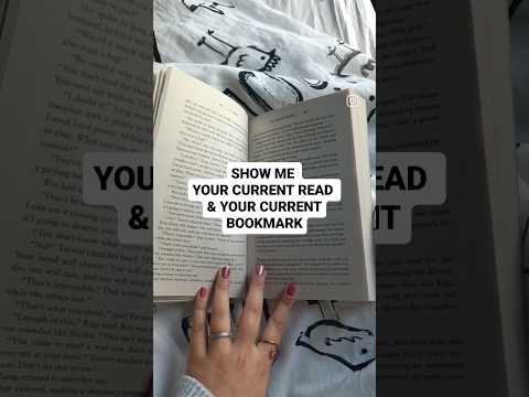 SHOW ME YOUR CURRENT READ & YOUR CURRENT BOOKMARK #shorts #booktok #bookstagram #read #bookmark