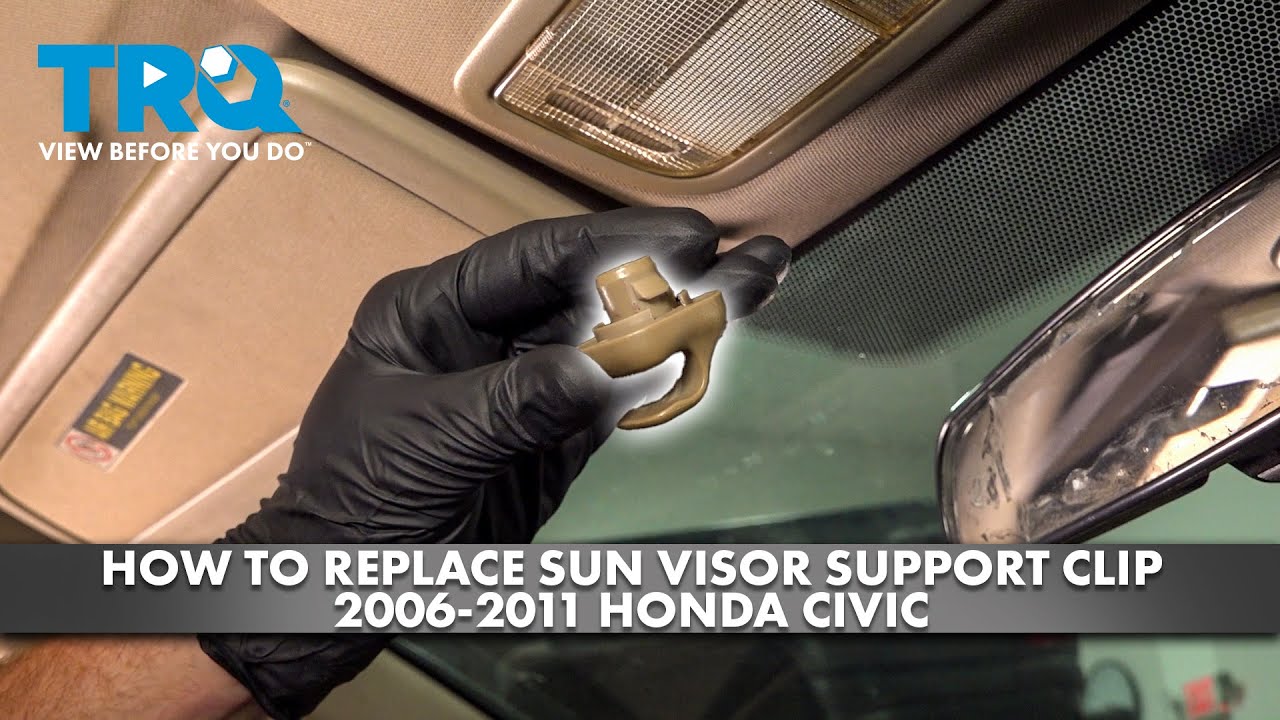 How to Replace Sun Visor Support Clip 2006-2011 Honda Civic