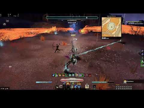 Enemy moving while using channeling ability — Elder Scrolls Online