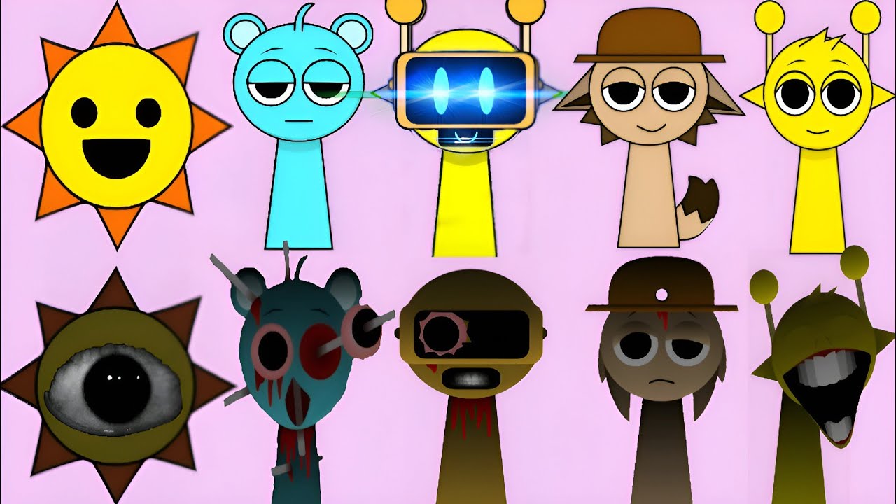 INCREDIBOX SPRUNKI ALL PHASES 1-12 / NEW CHARACTERS / LIVE #incredibox #sprunki