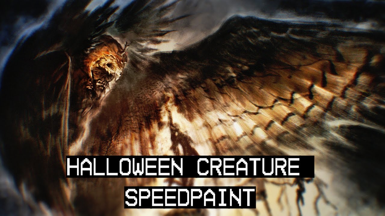 Halloween creature speedpaint