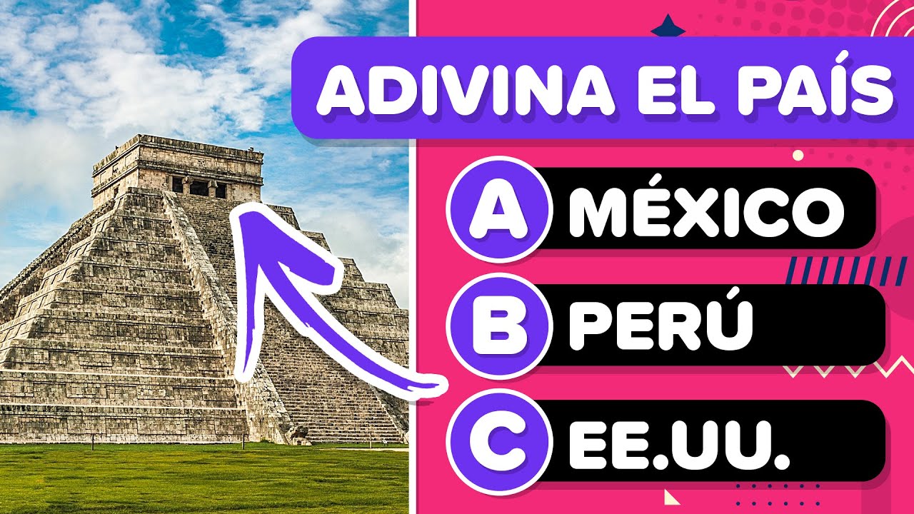 ¿Cuánto sabes de Lugares turísticos? - Adivina el país por la maravilla/lugar - PlayQuiz en Español