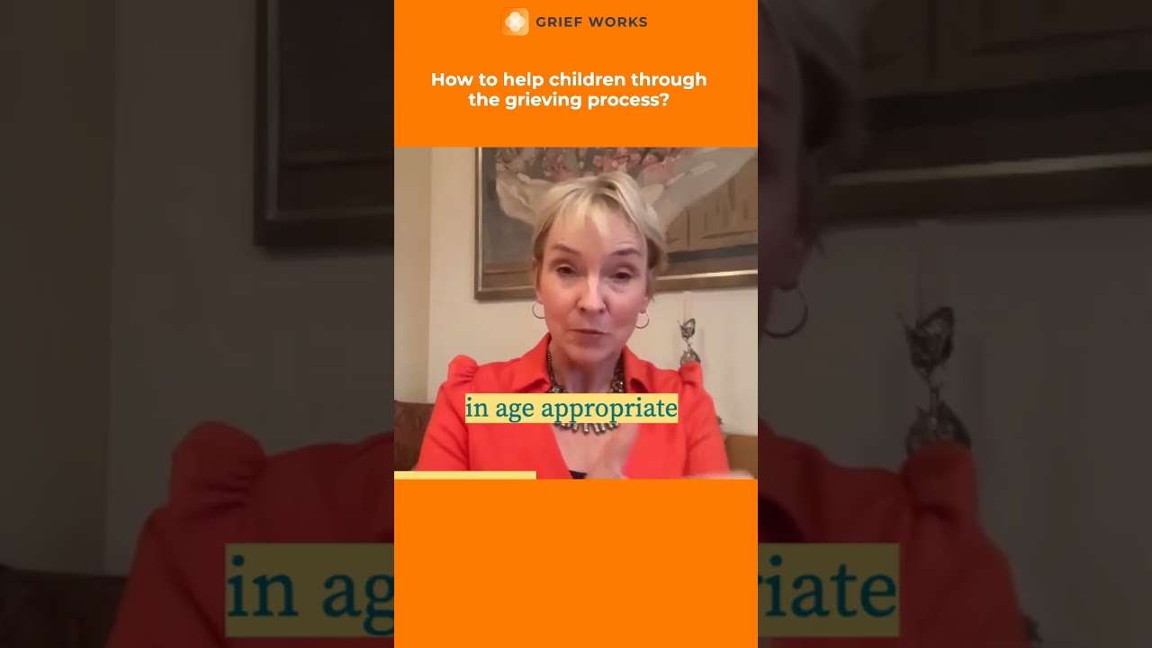 How to help children through the grieving process?