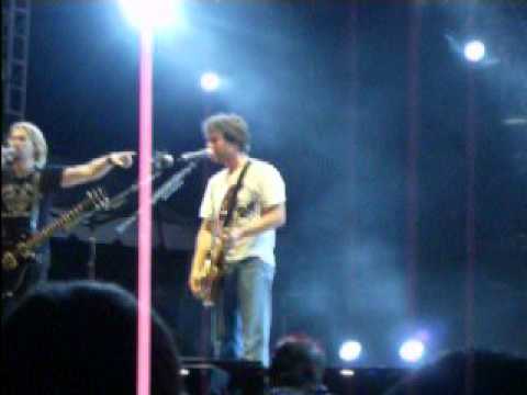 RYAN PEAKE from Nickelback performing Saturday Night