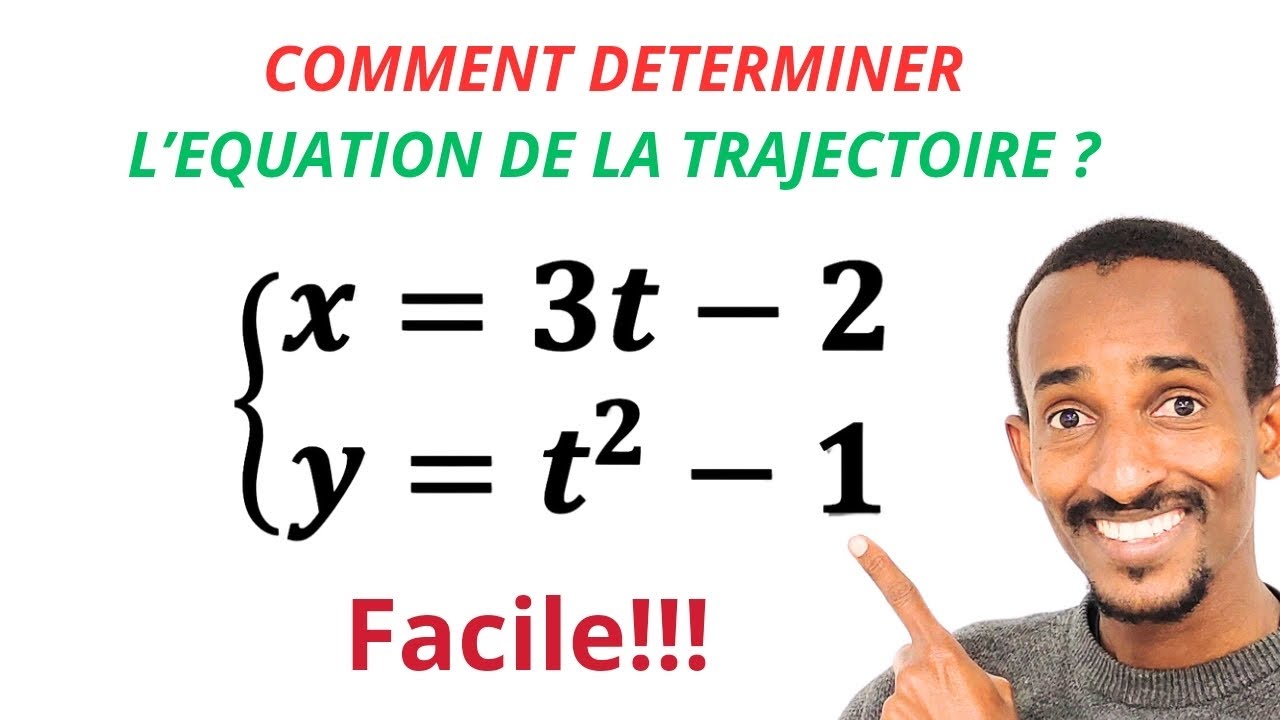 Équation de la trajectoire