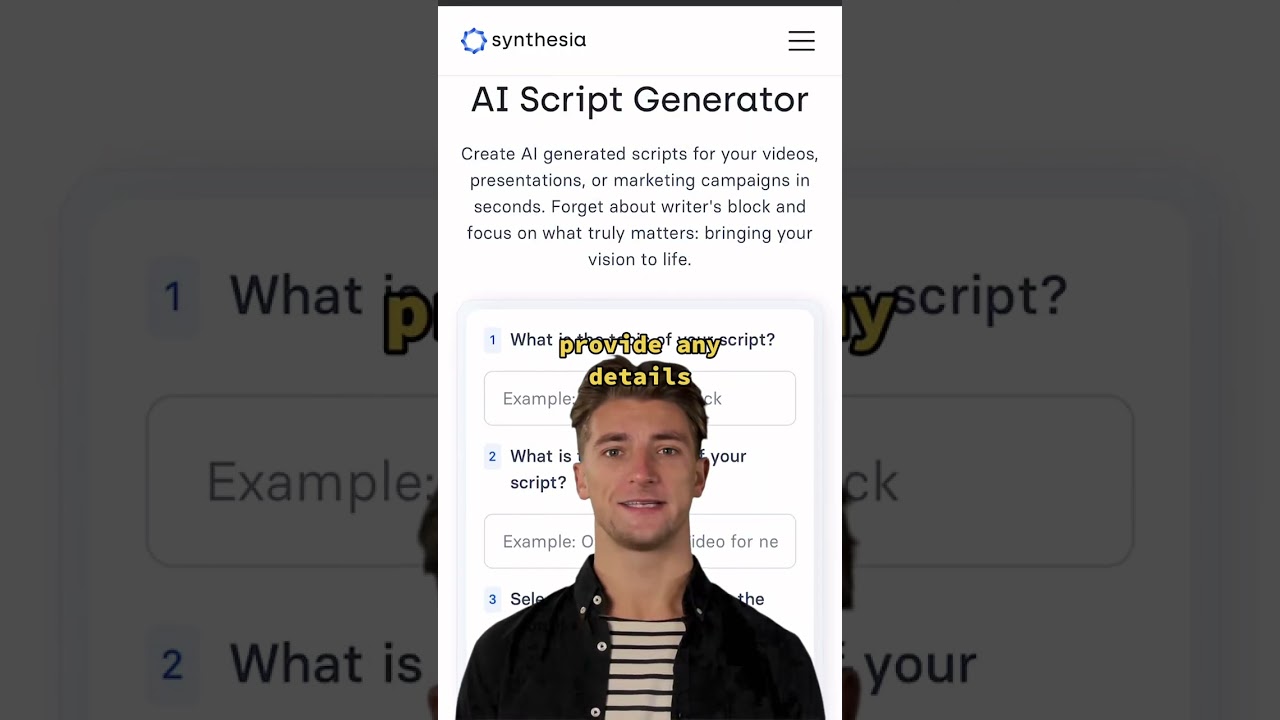 Free AI Video Script Generator Tutorial #videoediting #scriptwriting #videotutorials #sctipting #wri