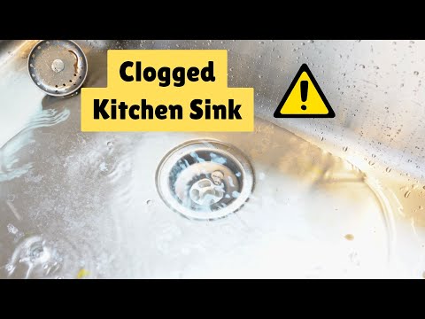 Water Backing Up in Kitchen Sink - How To Fix It?