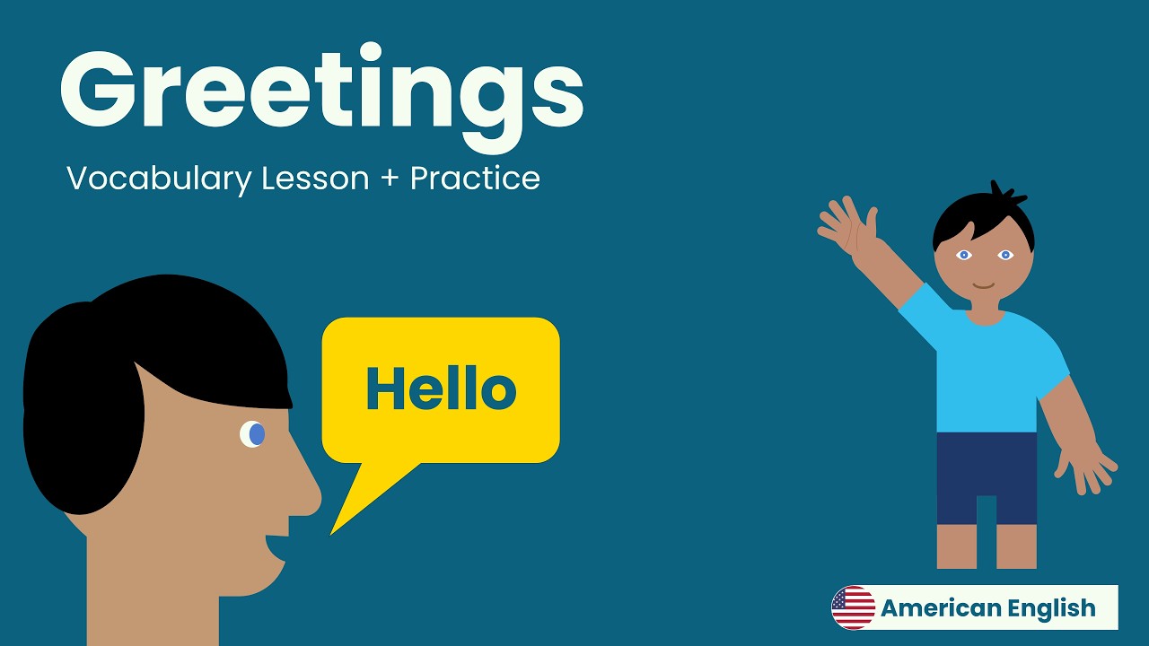 Greetings in English + Practice | American English for Adult Beginners