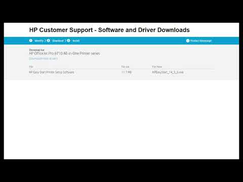 Tutorial download hp officejet pro 8710 driver
