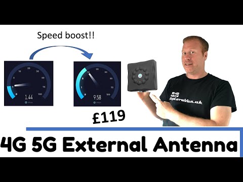 Maswell 4G / 5G LTE Antenna - Getting a signal where our Router can't!