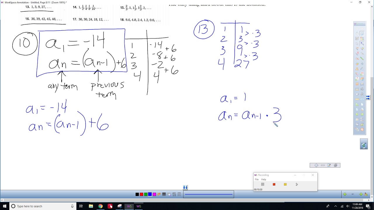 dtc alg2 notes 9 1