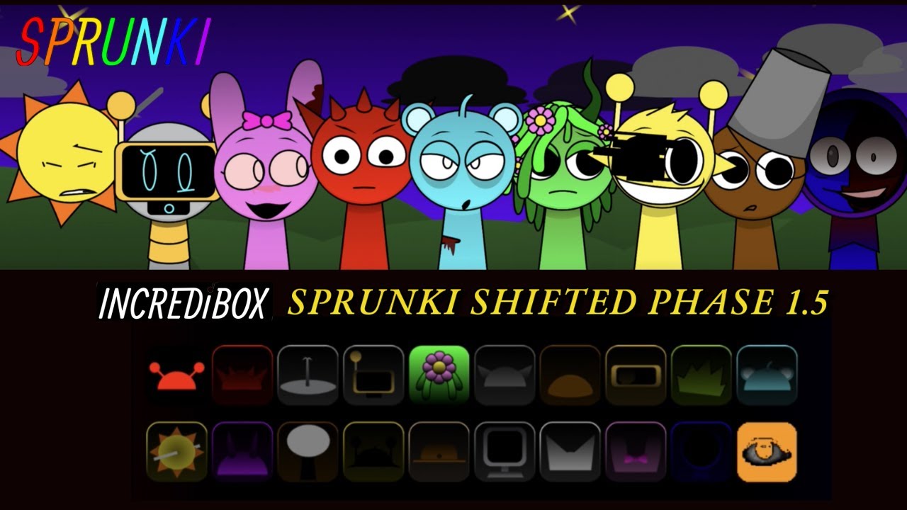 Incredibox - Sprunki (Shifted!) New Phase 1.5 - Gameplay Showcase