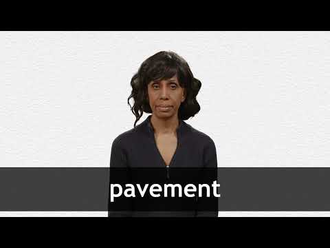 PAVEMENT definition and meaning | Collins English Dictionary