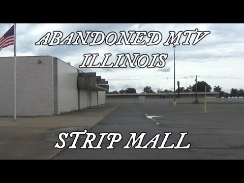 Abandoned Adventures: Abandoned Mt. Vernon, Illinois strip mall. WOW!