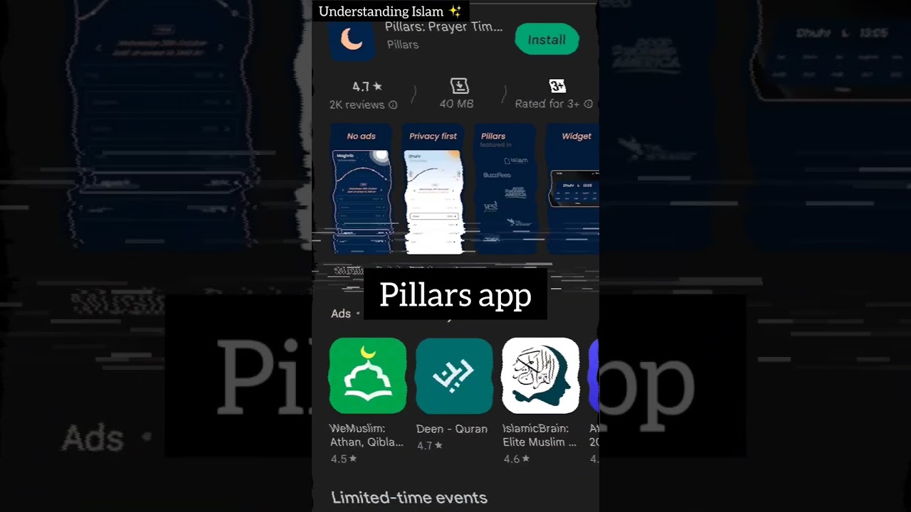 Best apps for Muslims❣️😇✨.....#islamicvideo #apps