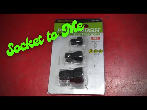 Comparing Harbor Freight Pittsburgh Square Drive Socket Caps vs older Craftsman