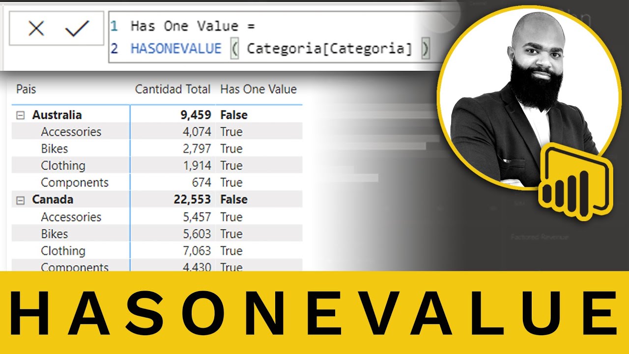 Understanding the HASONEVALUE Function in DAX for Data Analysis | Galaxy.ai