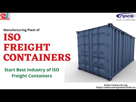 NPCS: Ideal Business Plan of ISO Freight Containers Manufacturing ...