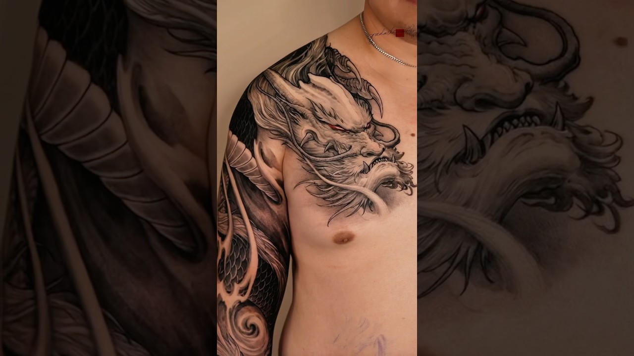 This video is made for those who love tattoos and want to see close-up tattooing!!! ❤️‍🔥