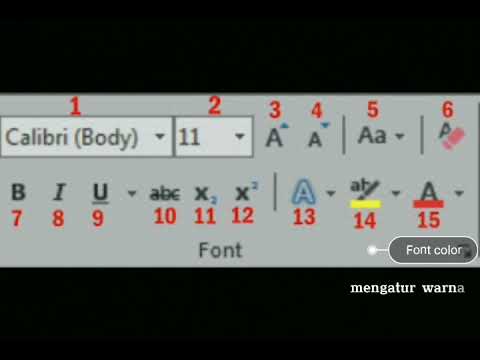 Tools pada Menu Bar "Home" beserta Fungsinya | Microsoft Office Word