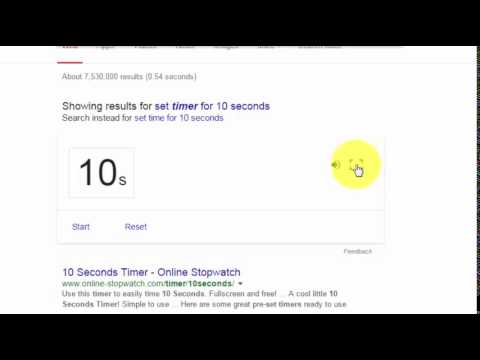 google countdown timer