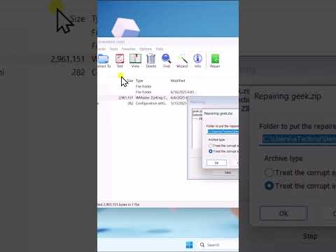 How to Fix Winrar Diagnostic Messages ( 2025 ) #winrar