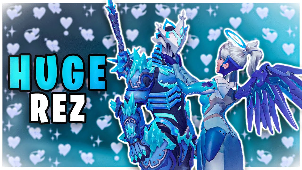 Huge Rezes with *SNOW ANGEL* Mercy! - Overwatch 2