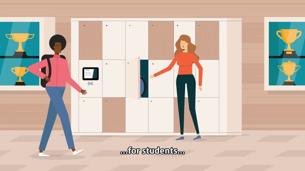 AEOS Locker Management - Arabic video